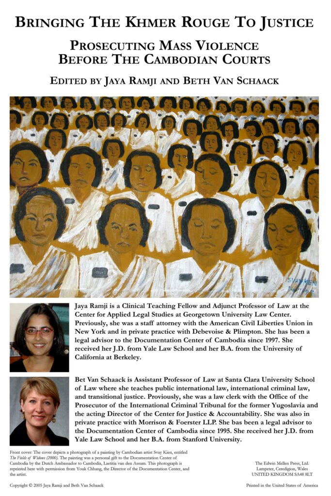 BRINGING THE KHMER ROUGE TRIBUNAL – Documentation Center of Cambodia