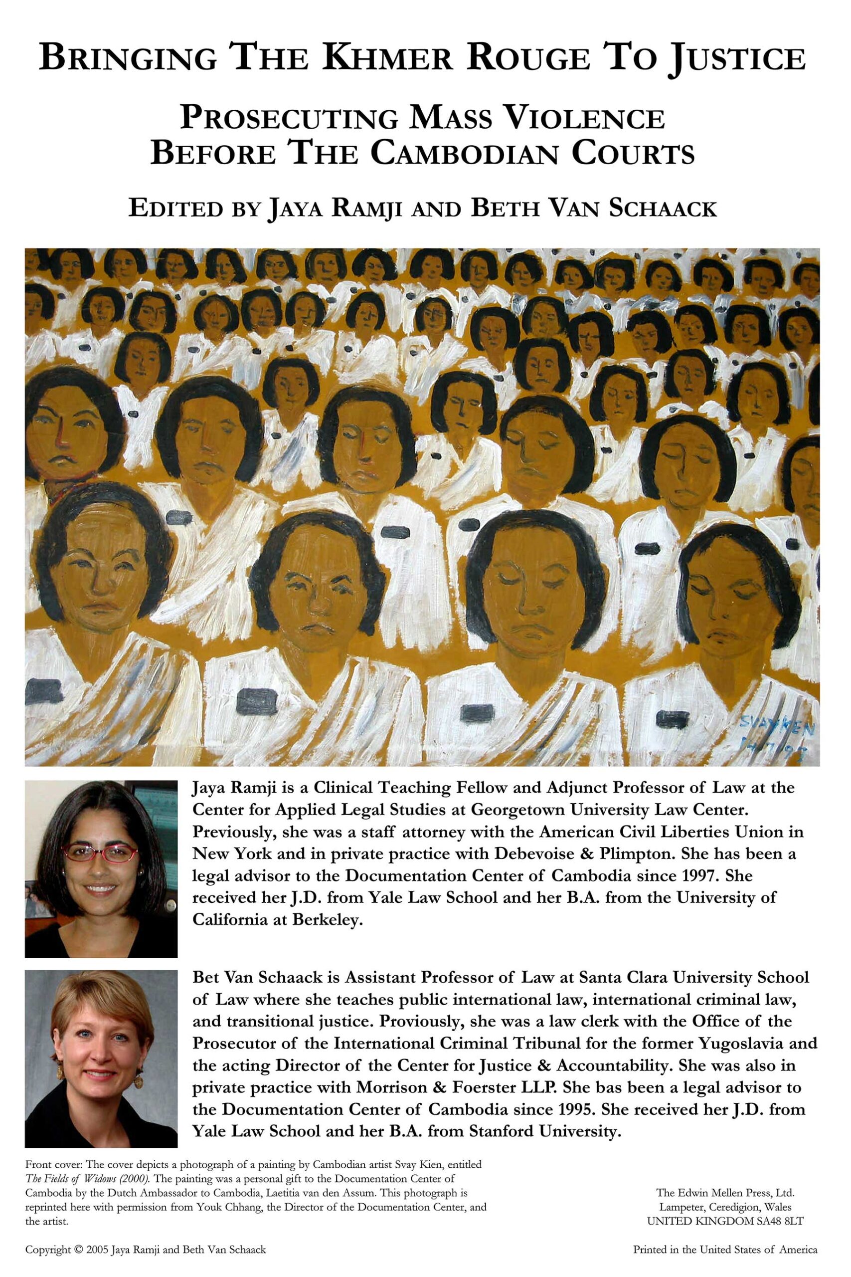 BRINGING THE KHMER ROUGE TRIBUNAL – Documentation Center of Cambodia