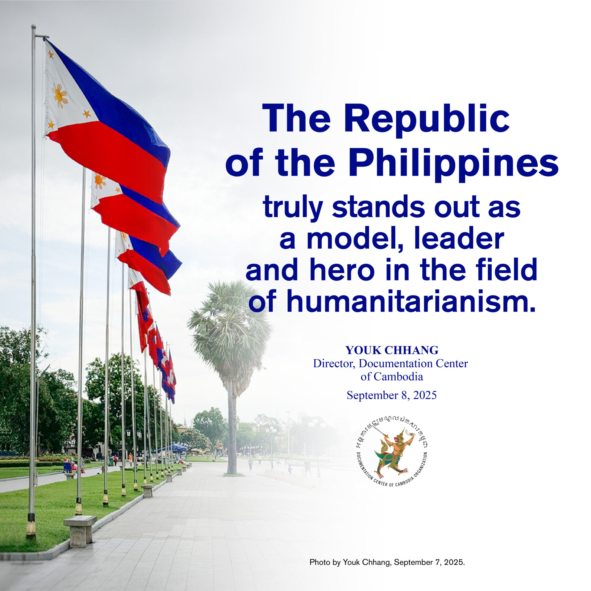 DCCAM VS THAILAND: The Republic of the Philippines truly stands out as ...