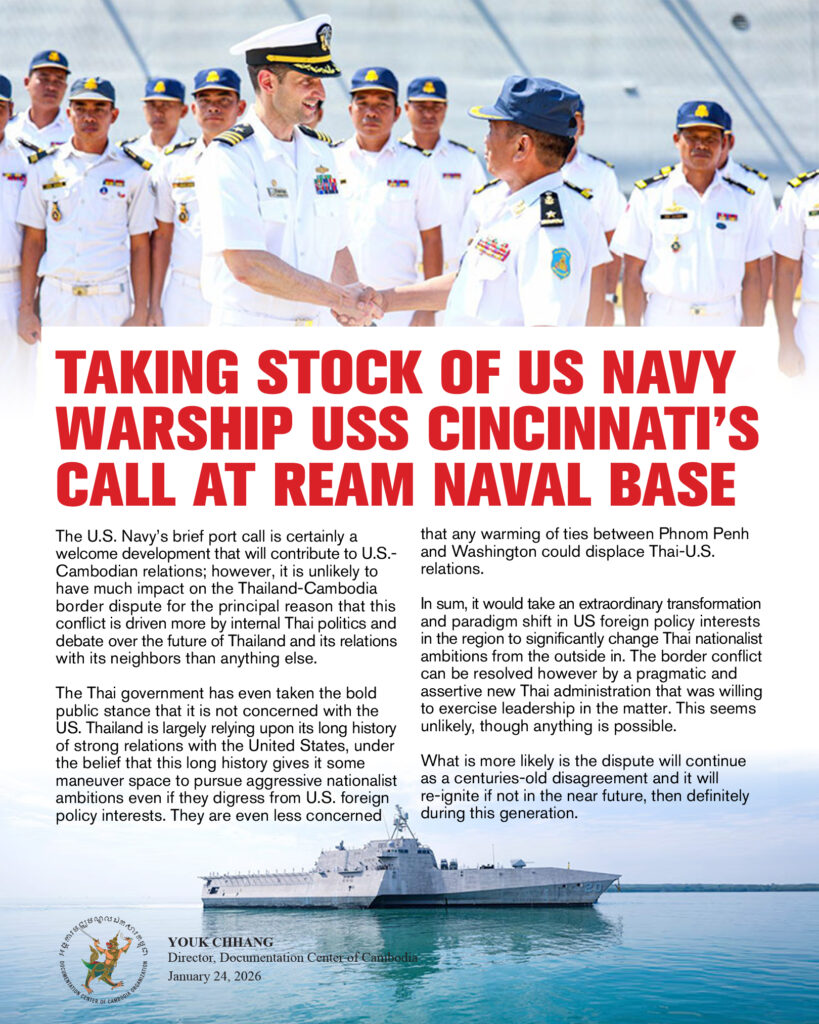 Taking Stock Of Us Navy Warship Uss Cincinnati’s Call At Ream Naval ...